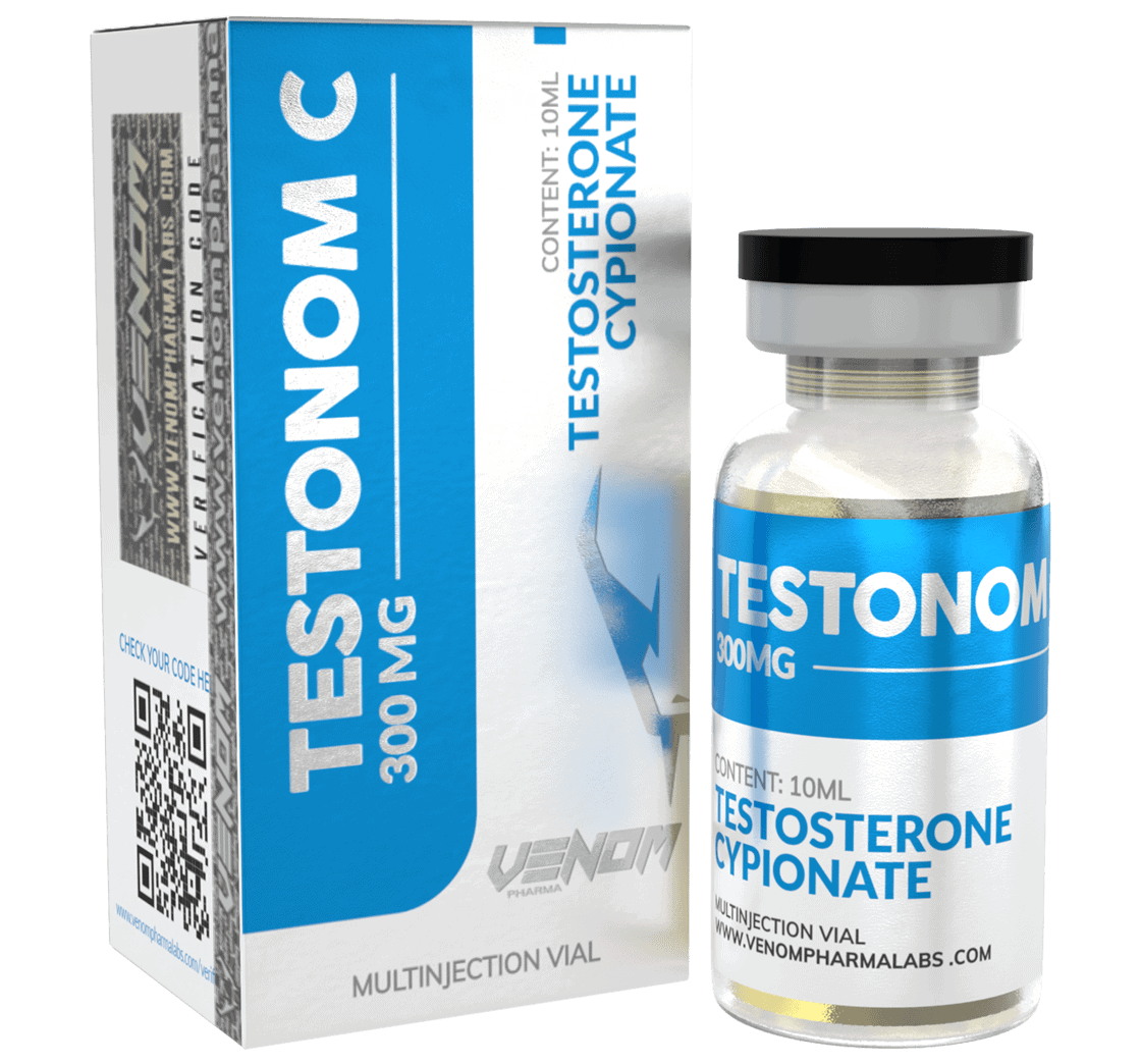 Testonom C - Testosterone Cypionate 300mg Venom Pharma - Enhanced DNA