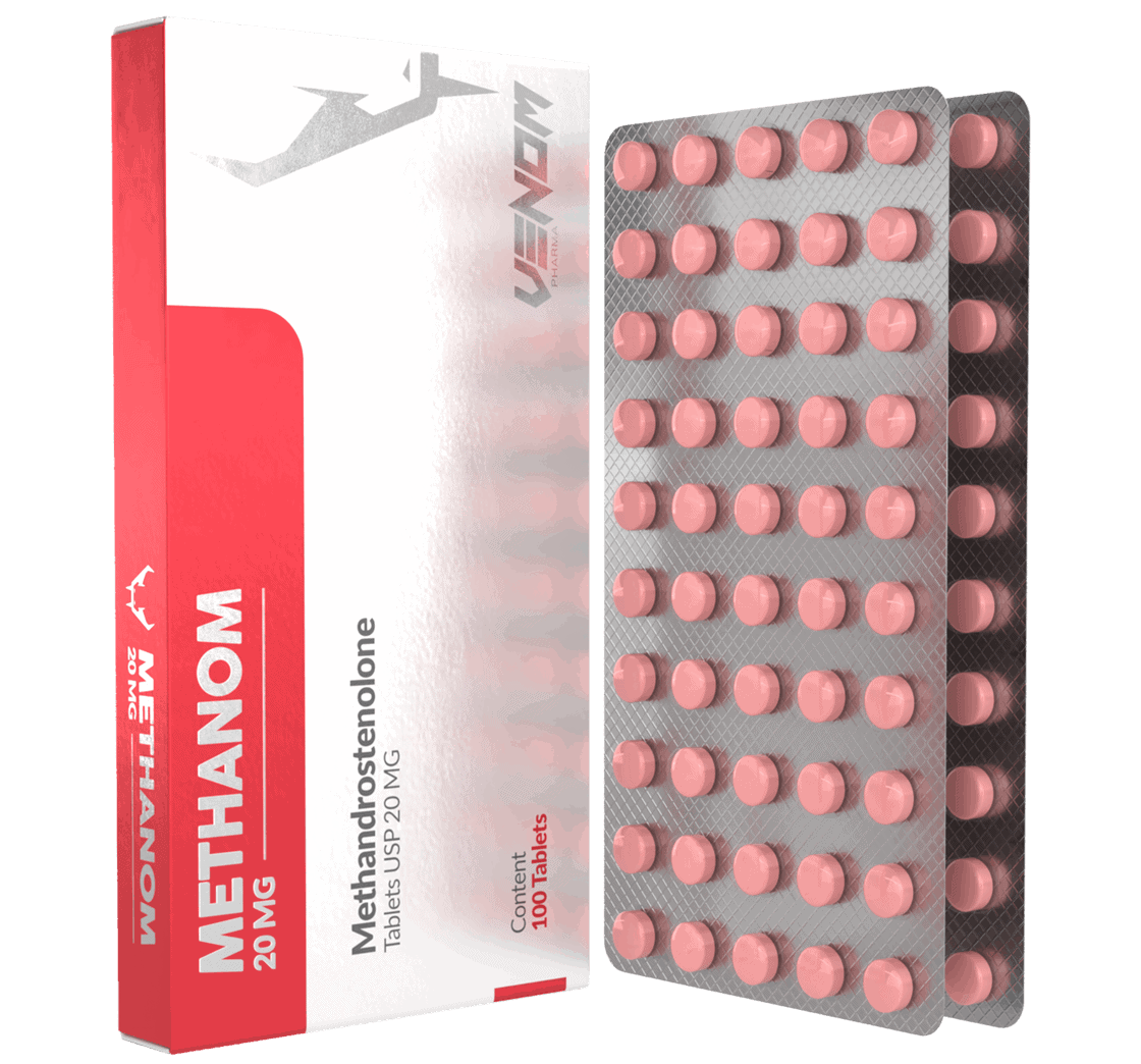 Methanom - Methandrostenolone 20mg Venom Pharma - Enhanced DNA